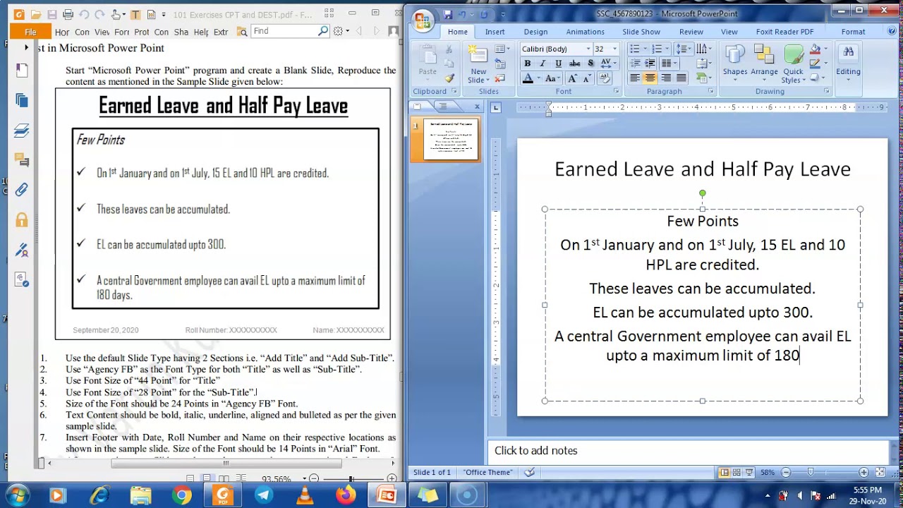 SSC CPT Powerpoint Exercise 4 (PDF Ex 82)