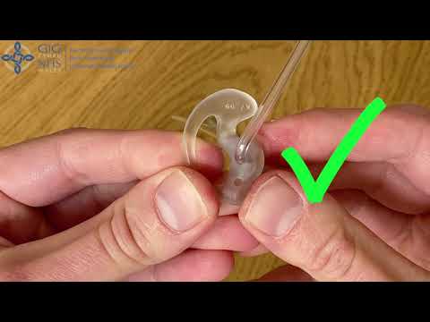 How to replace your hearing aid tubing.