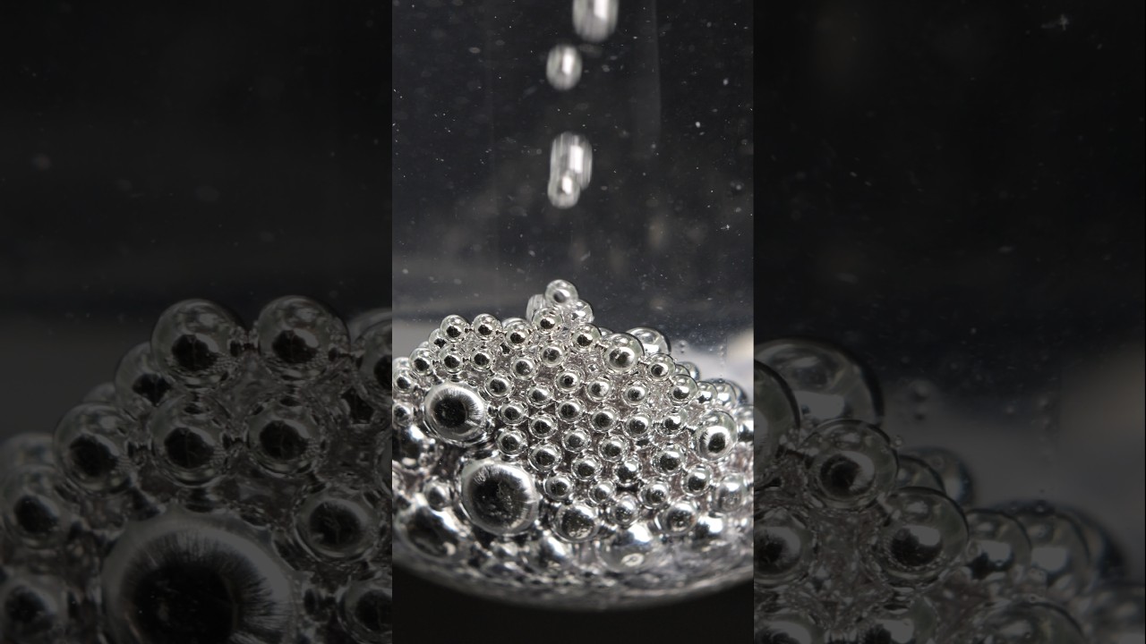 This Alloy Is Beautiful and Dangerous - NaK #science #chemistry