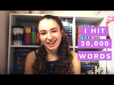 I'VE REACHED 30,000 WORDS! | First Draft Book Writing Update