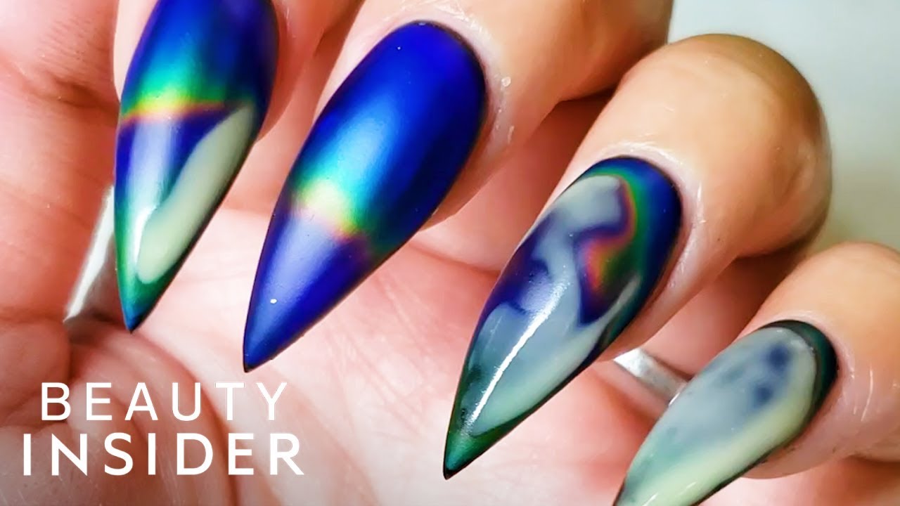 Nails Change Color Like Mood Rings
