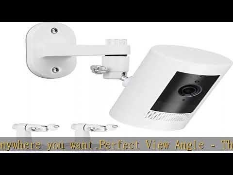 2Pack Adjustable Security Wall Mount Bracket for Ring Stick Up Cam & Ring Indoor Cam, Perfect View