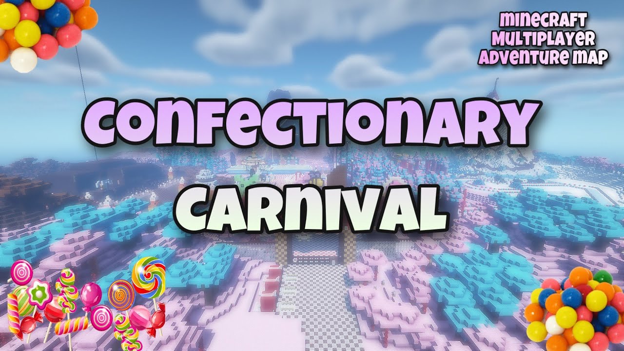 Minecraft: Confectionary Carnival release trailer - Candyland adventure map