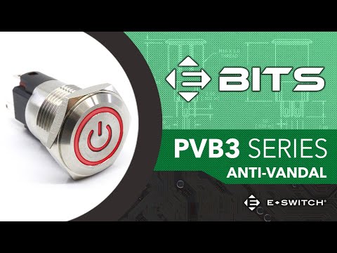 PVB3 Series Anti-Vandal Switch | E-Switch E-Bits