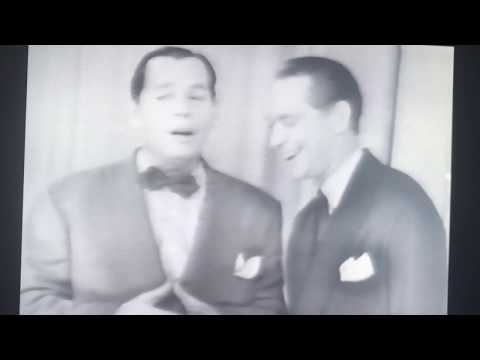 Franchot Tone Comedy Skit 1950 clip