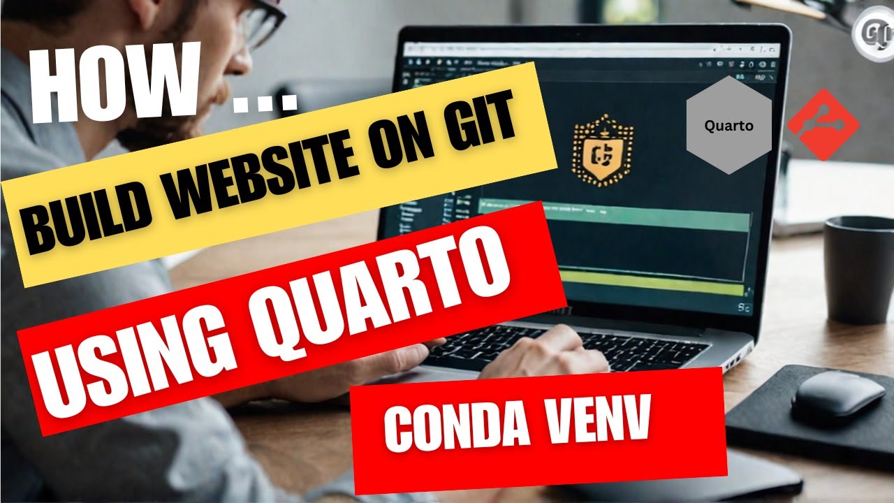 How to build website with Quarto on GitHub