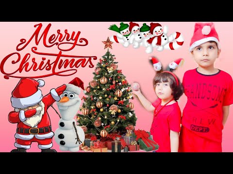 Christmas celebration with Kush and Mishu| Christmas kids vlog
