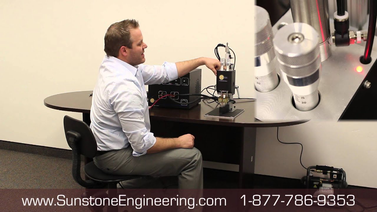 Sunstone's Battery Welder Overview 2 - Calibrate Weld Head