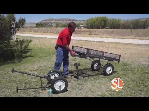 See how the Ultimate Cart and Dolly can help you haul, move and carry heavy items without lifting a