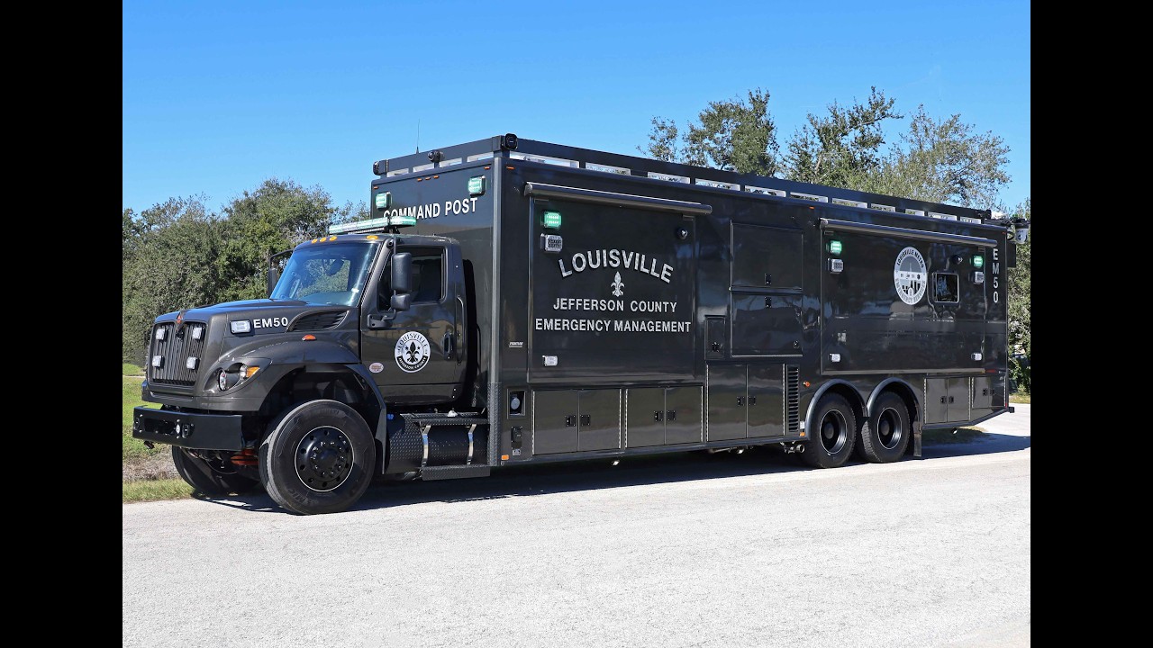 C-45X-4 Mobile Command Vehicle for Louisville Metro Emergency Services