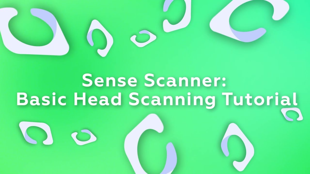 Sense 3D Scanner Basic Tutorial