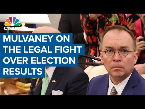 Former Donald Trump chief of staff Mick Mulvaney on the legal fight over election results