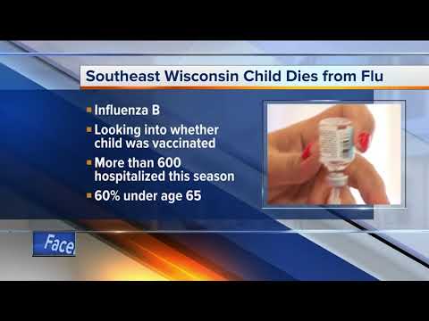 Wisconsin child dies from flu, Dept. of Health Services says