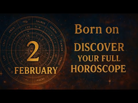 Born on February 2? Discover Your Full Horoscope: Western, Vedic, Druid, Numerology & More!