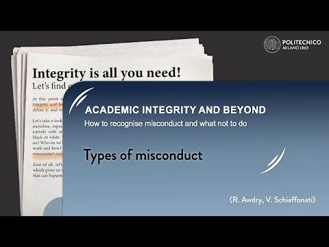 Types of misconduct