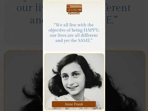 Anne Frank | Top 10 Quotes | Timeless Quotes #annefrank #motivation #inspiration #hope #lifequotes
