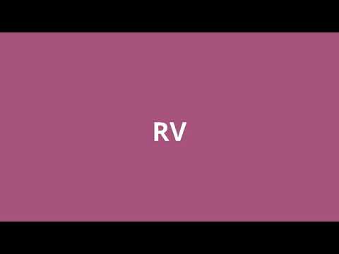 what is the meaning of RV