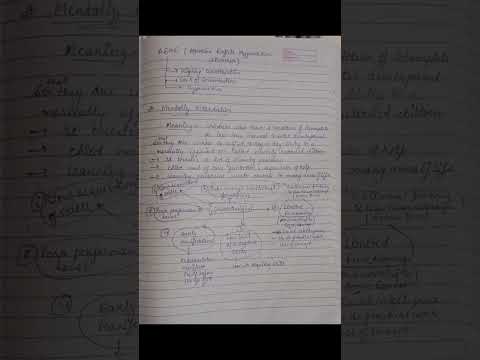 learning disabilities #shorts #study #notes #bed #crsu #mdu #viral #trending