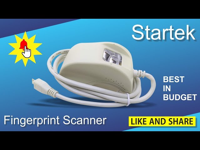 Startek Fingerprint Scanner - Startek Fm220 Fingerprint Scanner Device ...