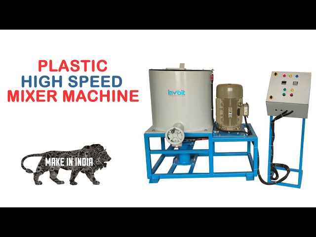 Plastic Mixer Machine - High Speed Plastic Mixer Machine Manufacturer ...