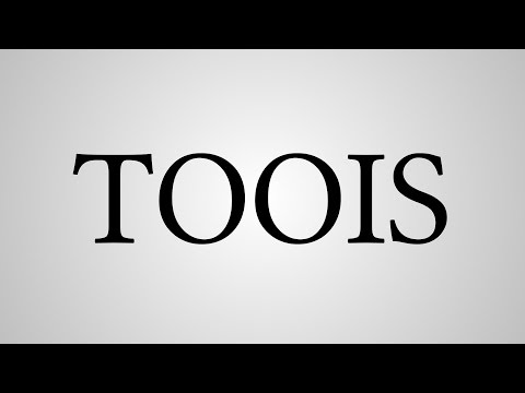 What Does "TOOIS" Stand For?