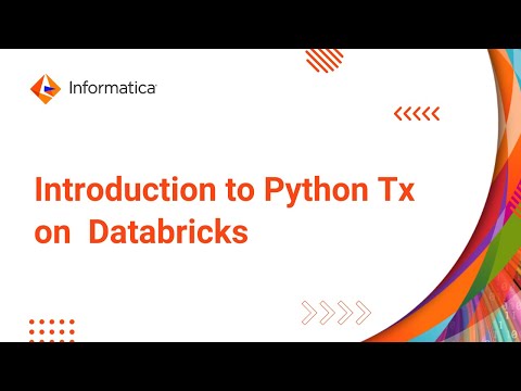 Introduction to Python Tx on  Databricks