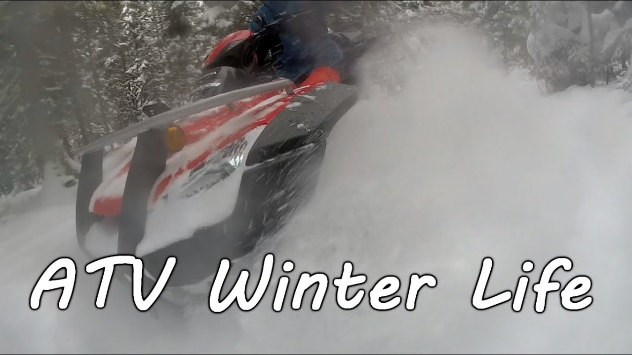 ATV Winter Life 2016 (Montage) GoPro [Honda Rincon 680]