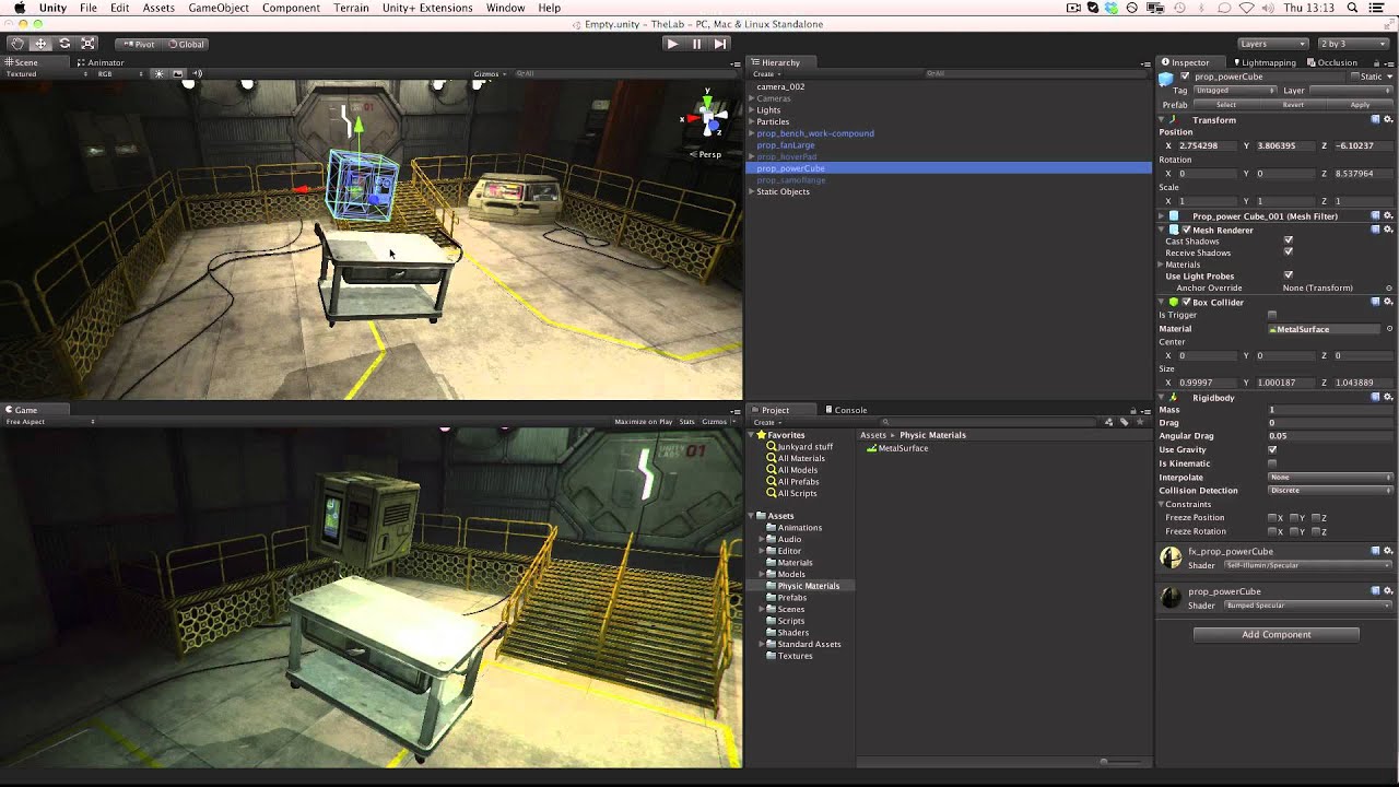 Physic Materials - Unity Official Tutorials