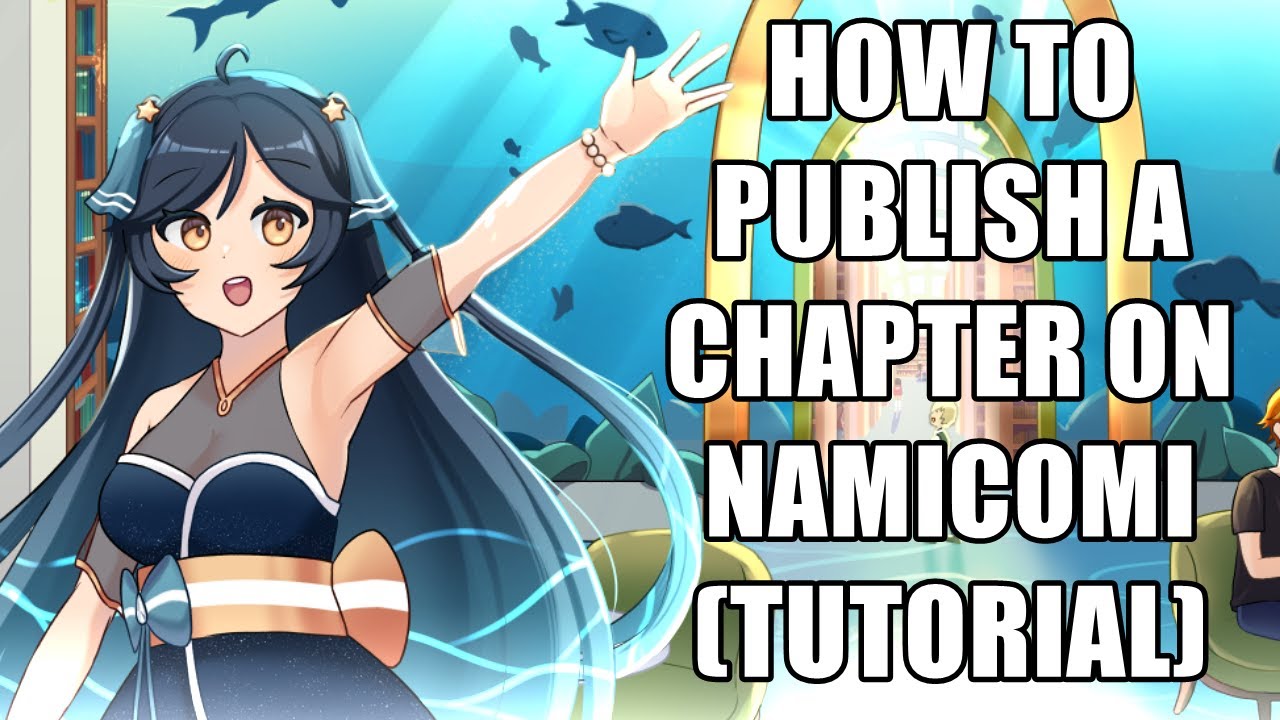 How to publish a chapter on NamiComi #tutorial #guide