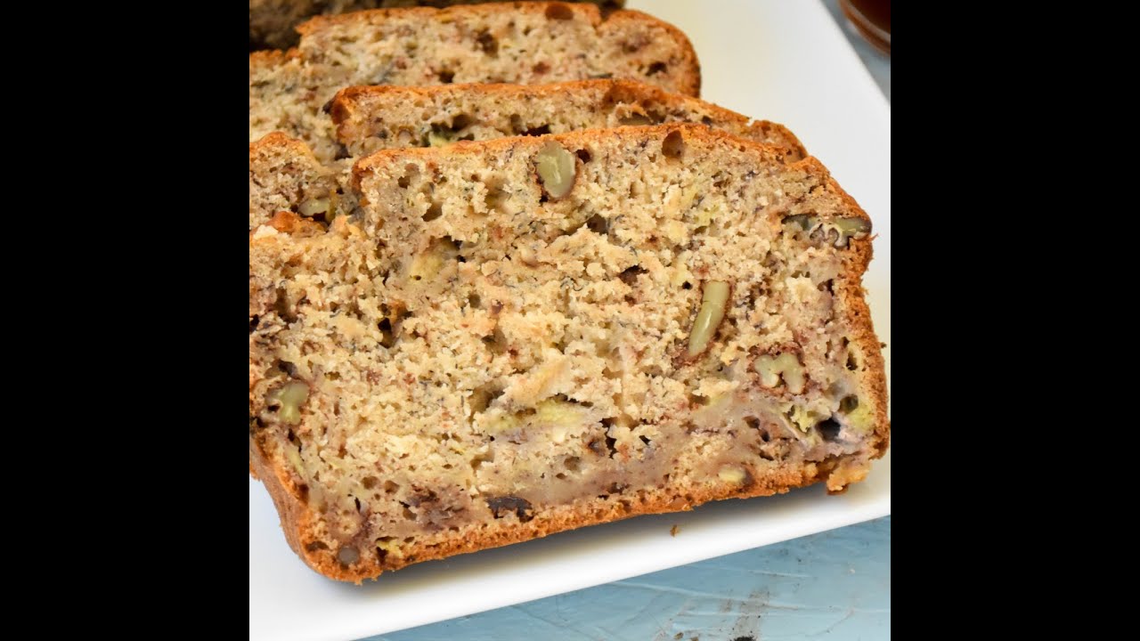 Sugar free sourdough Banana bread
