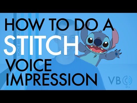 “How To Do A Stitch Voice Impression” - Voice Breakdown Ep. 6