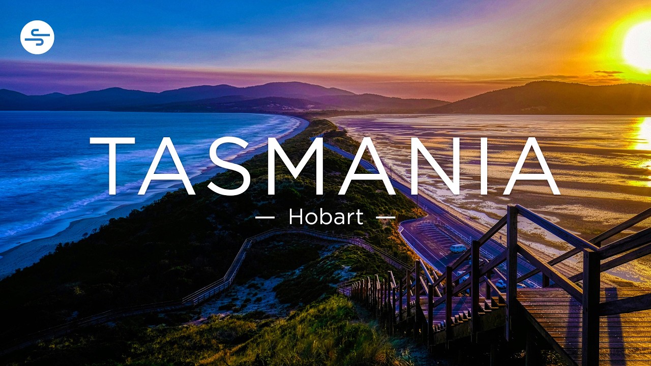 [4K UHD] Hobart, TASMANIA🇦🇺 Ambient Drone Film + Peaceful Meditation Music for Relax