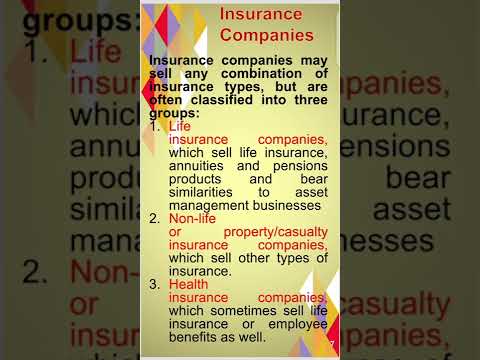 6- Insurance Companies