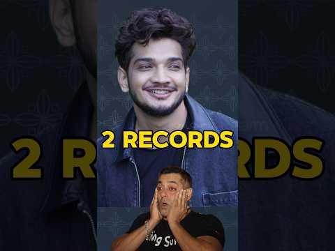 Bigg Boss 17 Munawar Faruqui 2 Big Records #munawarfaruqui #biggboss