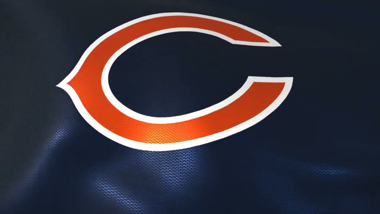 Chicago Bears Flag Logo Animation