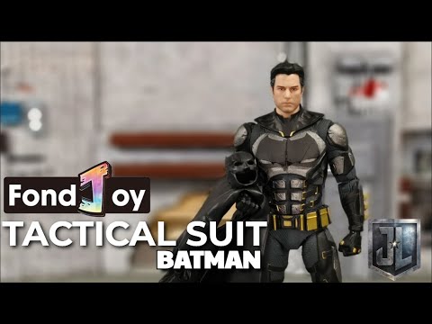 FondJoy Tactical Suit Batman 1/9 action figure Unboxing & REVIEW #dc #fondjoy #batman #justiceleague