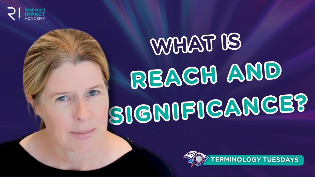 What are Reach and Significance in Research Impact?