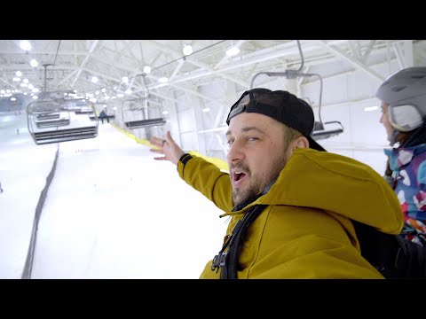 Indoor Skiing at Big Snow American Dream Mall
