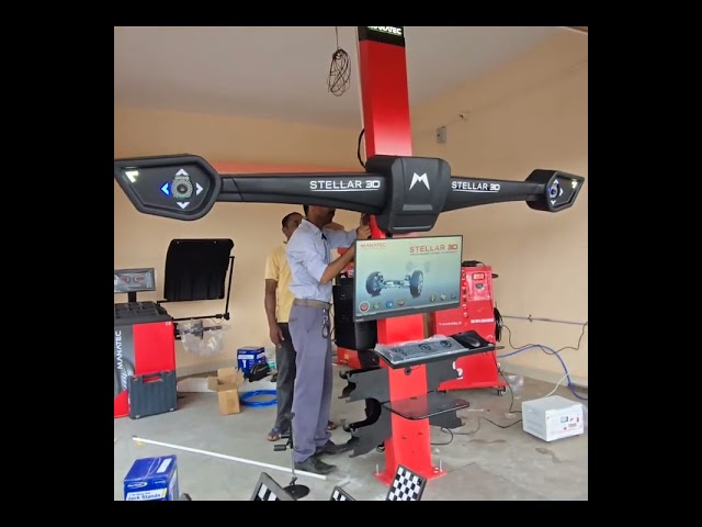 Wheel Alignment Machine - 70 Kg 3D Wheel Alignment Machine Manufacturer ...