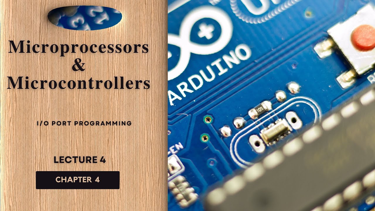 Input / Output Port Programming in 8051 Microcontroller | GTU EE Sem-6 MPMC CH-4