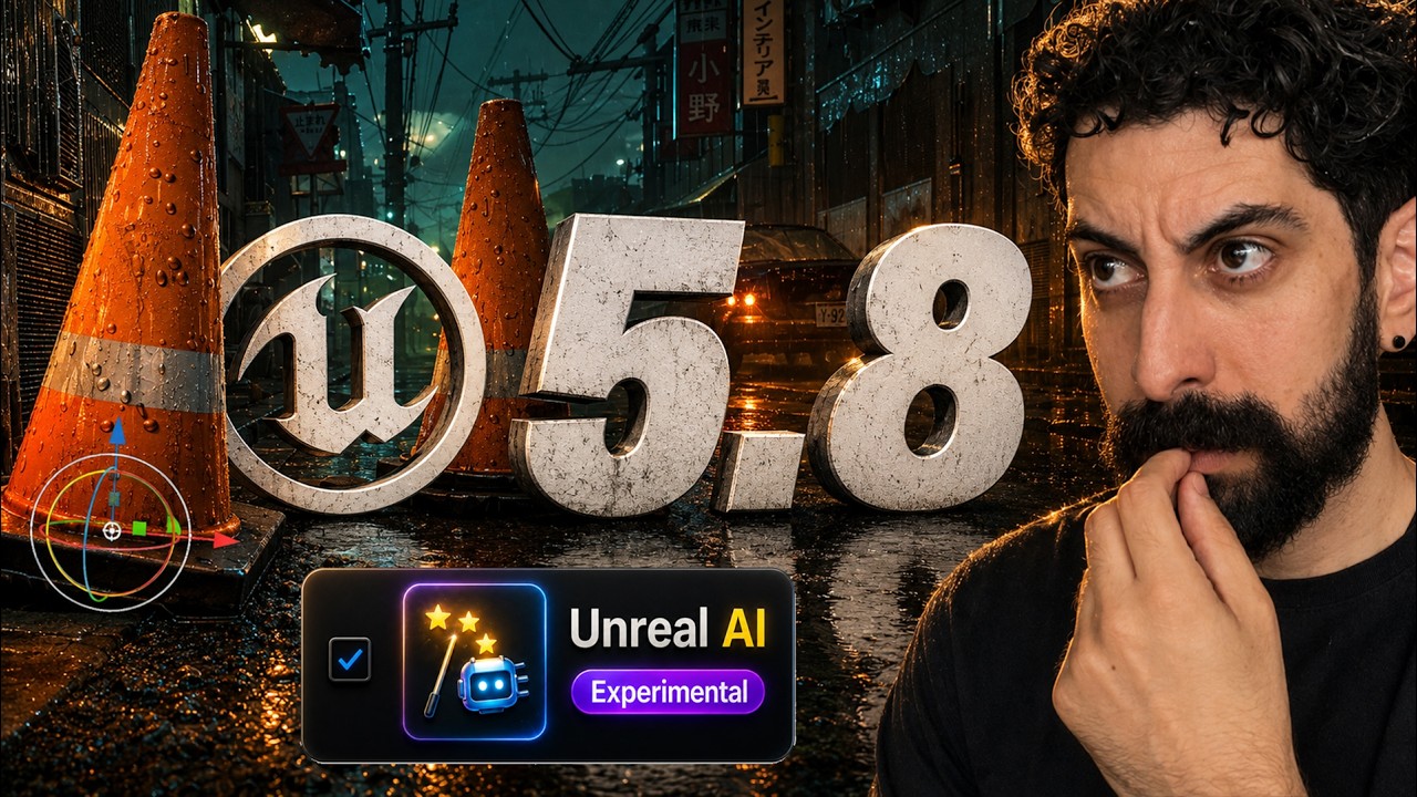 Unreal Engine 5.8 is INSANE! NEW AI Plugin + Huge Features