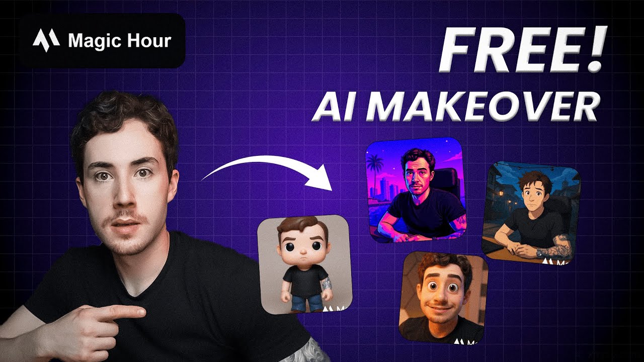 Free AI Selfie Generator: Turn 1 Photo Into 10 Styles (Ghibli, Pixar, GTA)