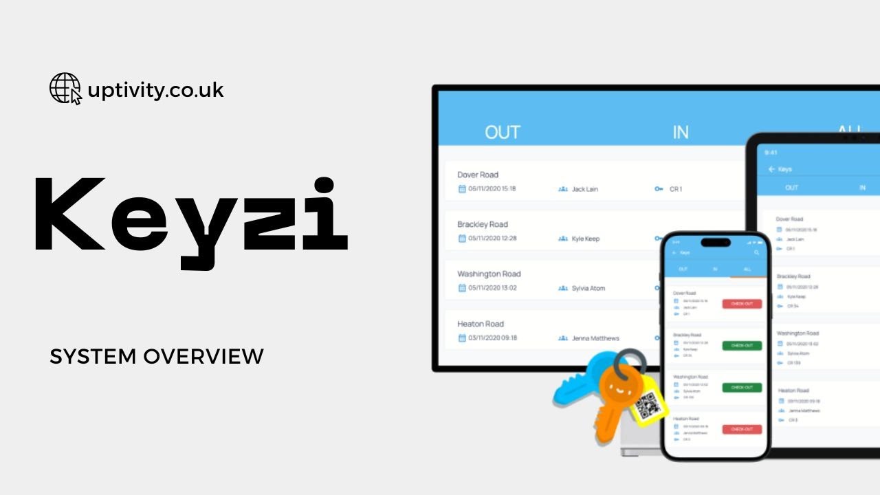 Uptivity's Key Management Software Overview | Key Tracking Software | Keyzi | Uptivity