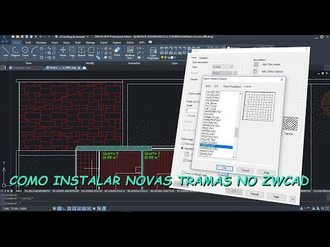 Adicione gratuitamente novas tramas ao seu Software CAD (inclui link ...