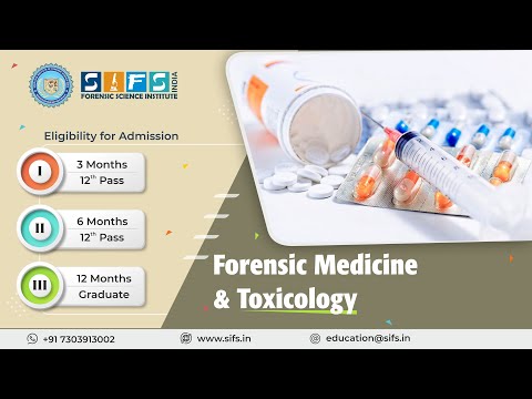 Forensic Medicine & Toxicology | Online Course Sherlock Institute of Forensic Science