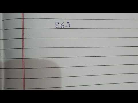 prime factors of 265