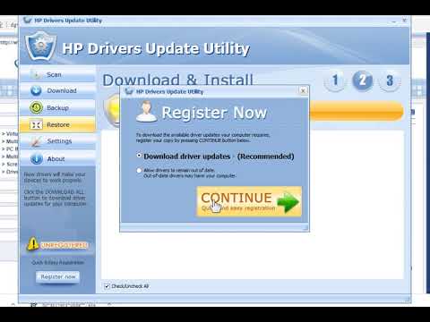 HP Drivers Update Utility