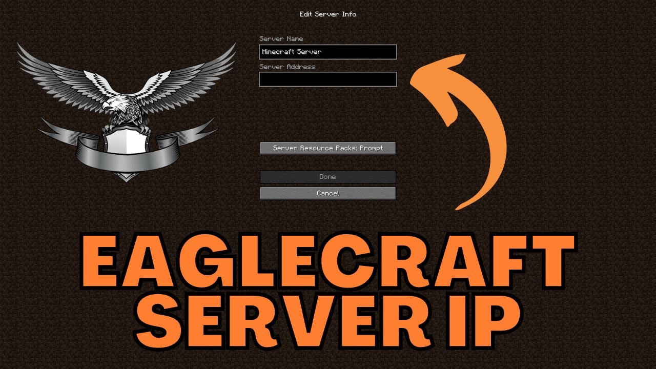 Minecraft Eaglecraft Server IP Address