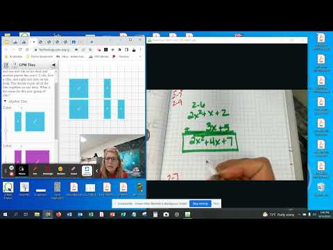CPM 2.1.1 Homework Help